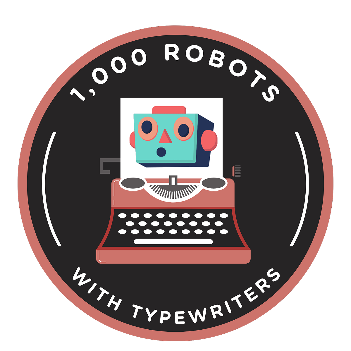 1,000 Robots with Typewriters — Writing With AI - Medium
