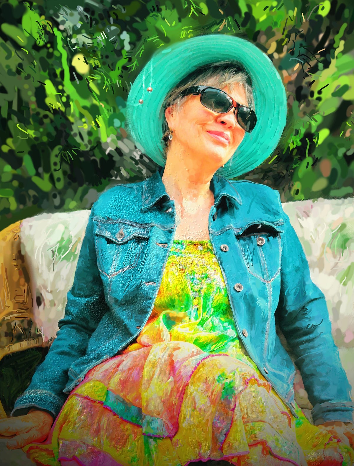 Piercing the Painted Ceiling - Medium