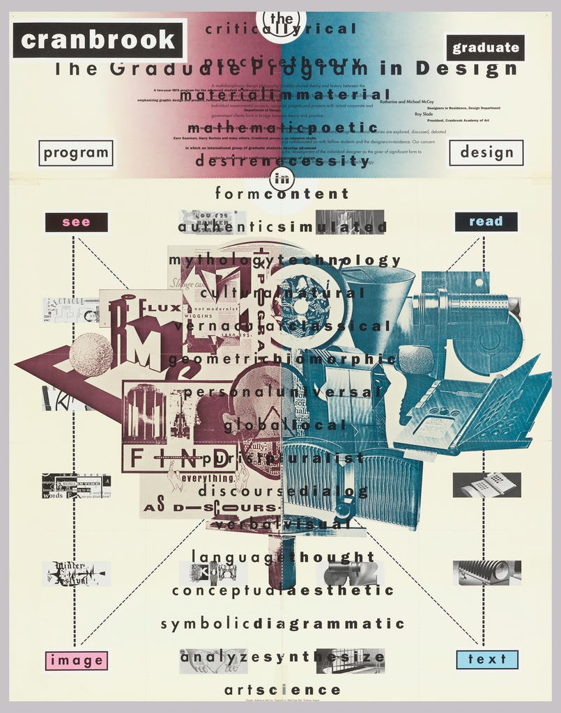 Strong Island Project | 06 — Research: Deconstruction in Graphic Design