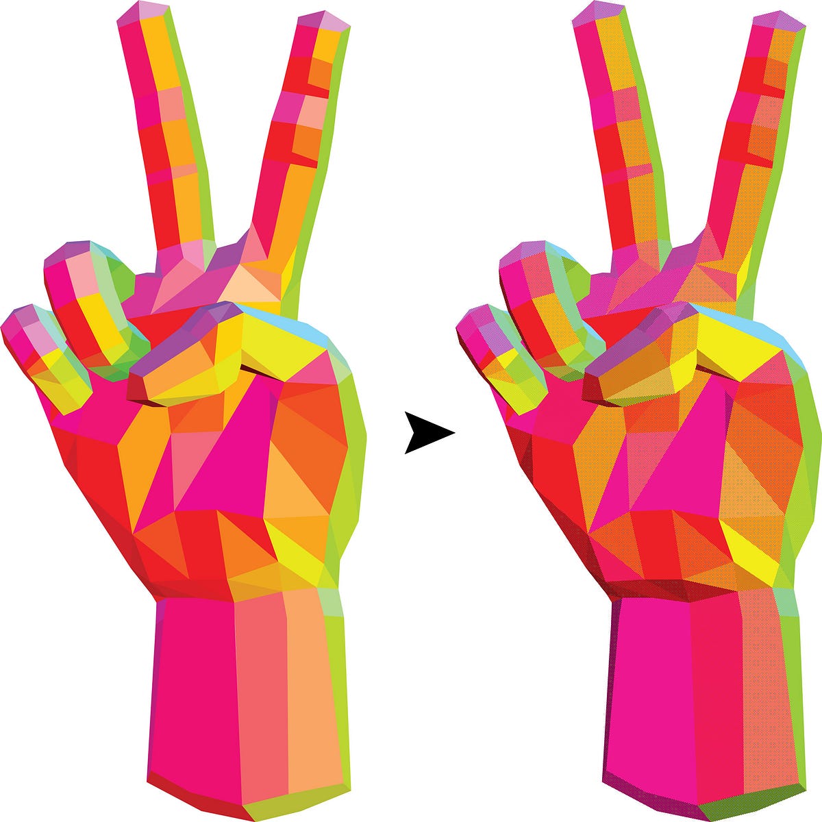 How to simplify your color palette with halftones in Adobe Illustrator