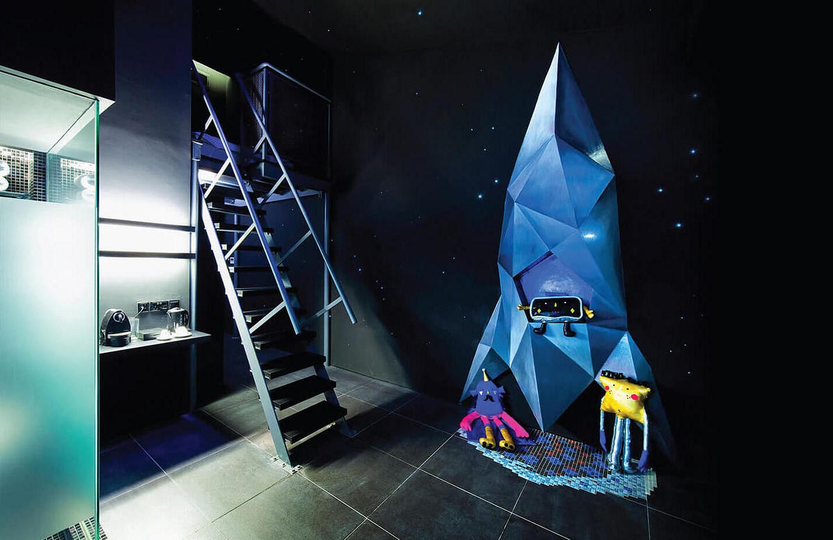 Nine Space Themed Hotel Suites Where You Can Dock for a Night