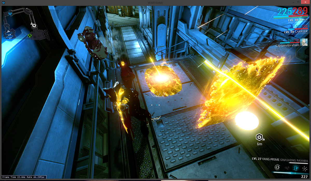 Interface/Heads Up Display (HUD) Design Critique: Warframe