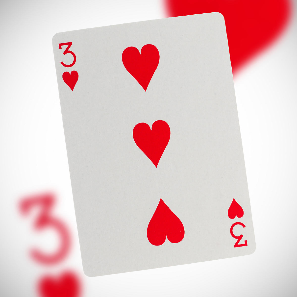 Three Of Hearts - Medium