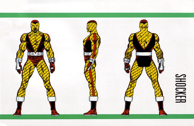 THE SHOCKER on Shocker, Spider-Man’s Feeblest Scumboy
