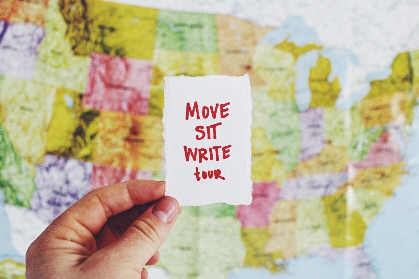 Move Sit Write - Medium