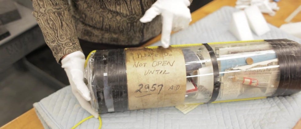 There Are Time Capsules Buried Across The US Waiting To Be Read