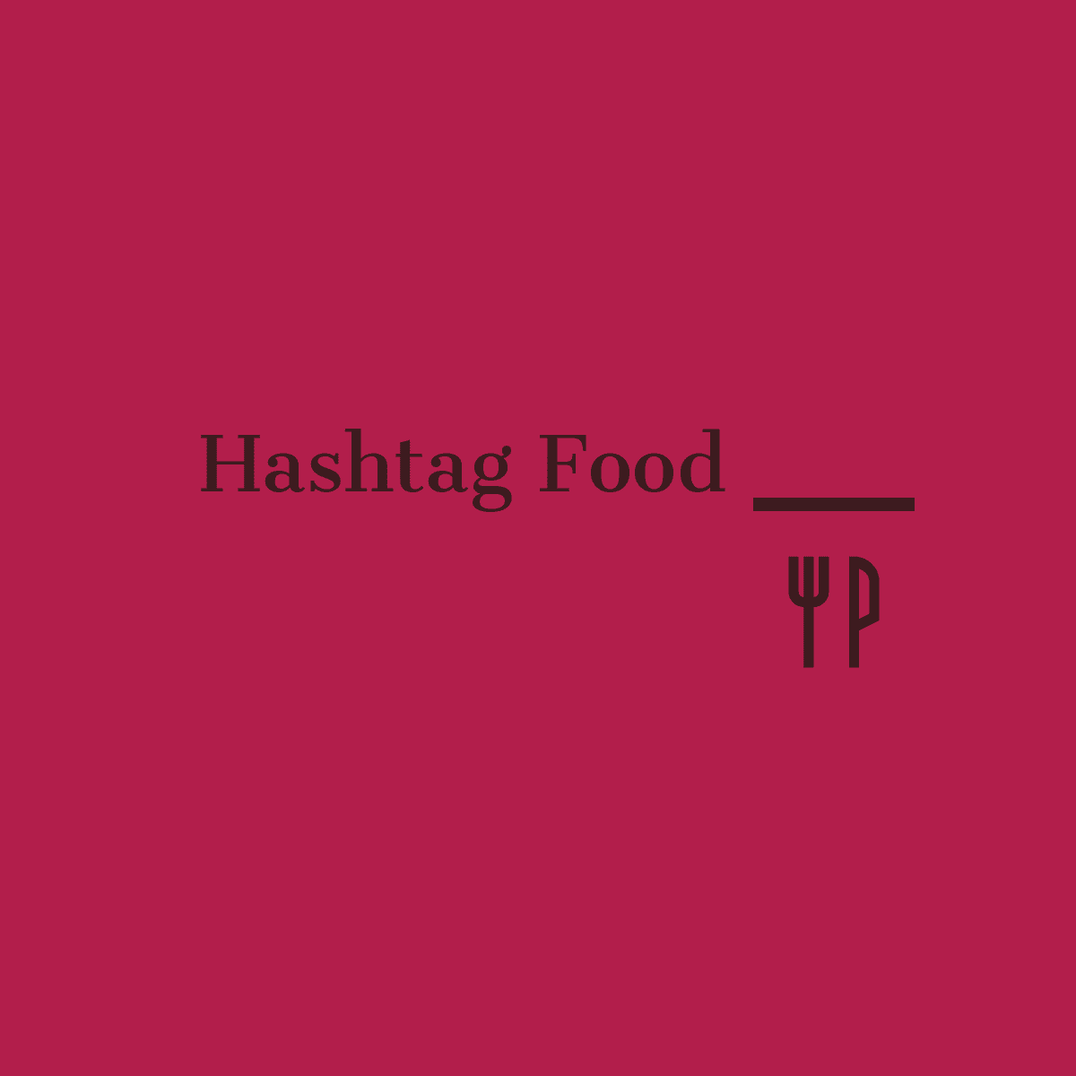 Hashtag Food - Medium