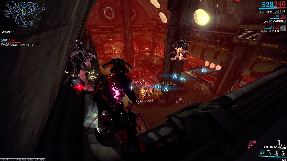 Interface/Heads Up Display (HUD) Design Critique: Warframe