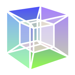 Glass Tesseract - Medium