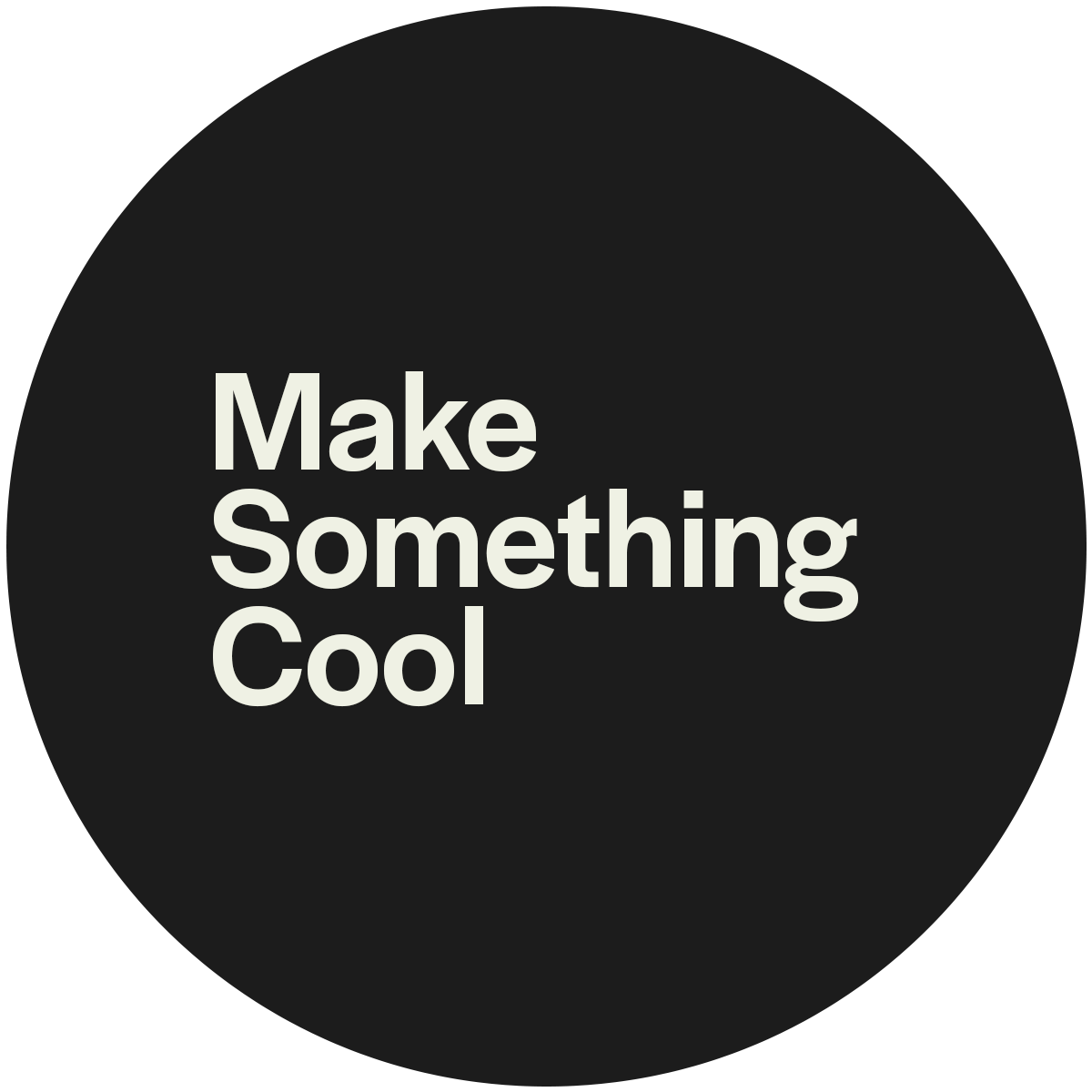 Make Something Cool – Medium