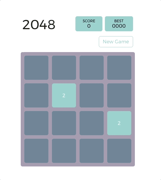 Build 2048 from scratch using Vue.js (part 1) – Babystep – Medium