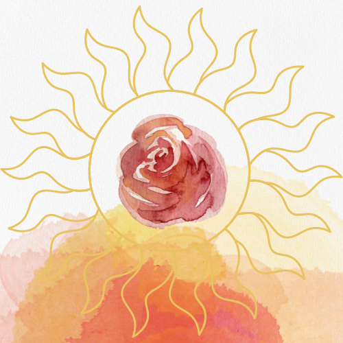 Rose & Sun - Medium