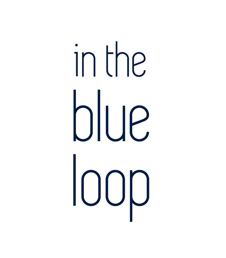 In the blue loop – Medium