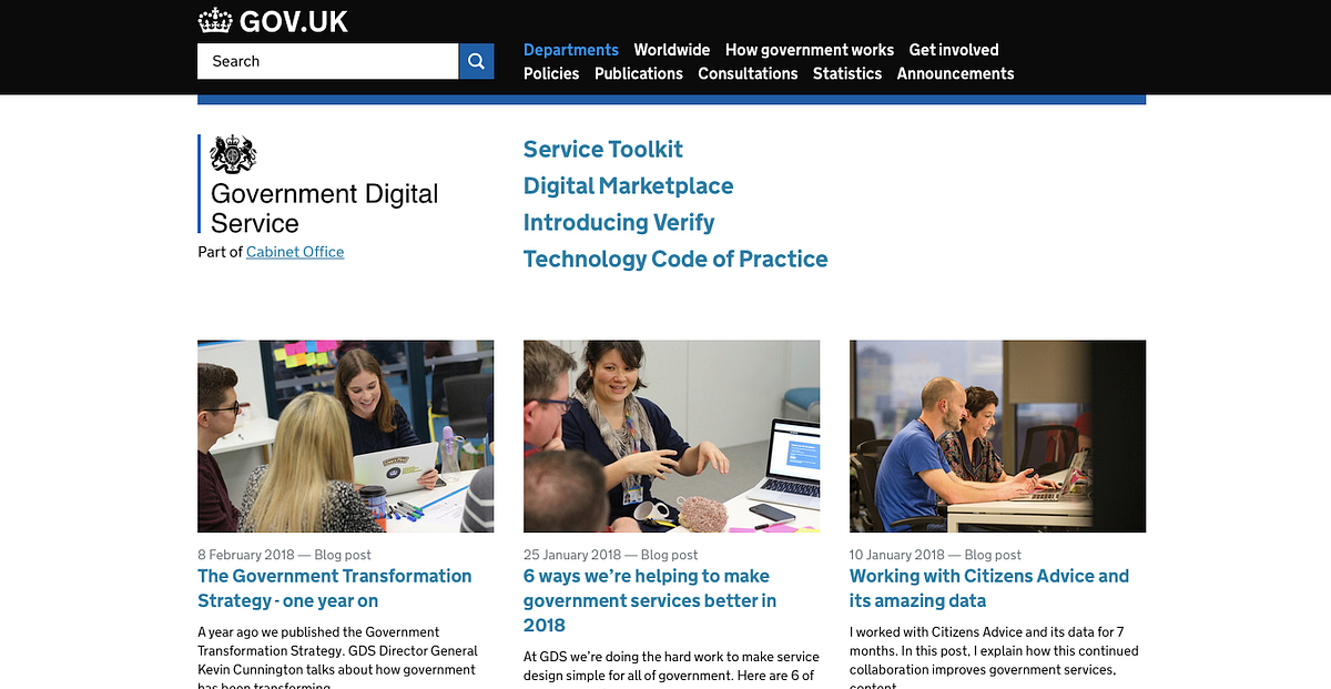Civic Tech Weekly Feb 26: The UK’s Government Digital Service Is In the ...