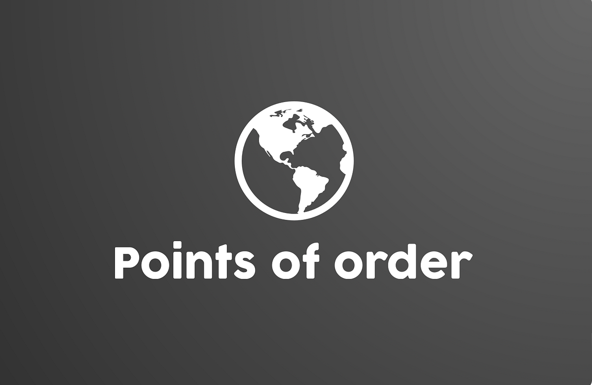 Points of order - Medium