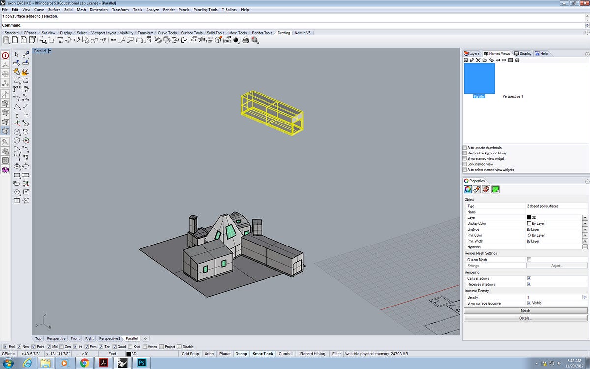 Exploded Axonometric Methods in Rhino – DPro – Medium