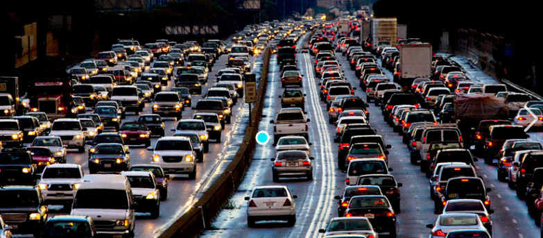 Stuck in the Unending Afternoon Traffic Jam on the Santa Monica ...