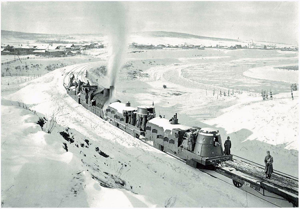 A Remarkable Armored Train Fought Its Way Across Eurasia