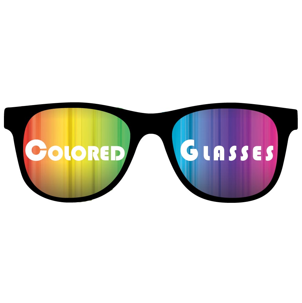 Colored Glasses - Medium
