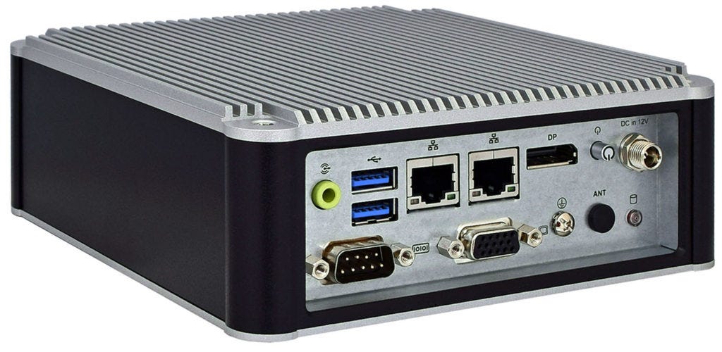 Intel® Atom™ E3800 SoC-Based Industrial Computer With Rugged Enclosure - Medium