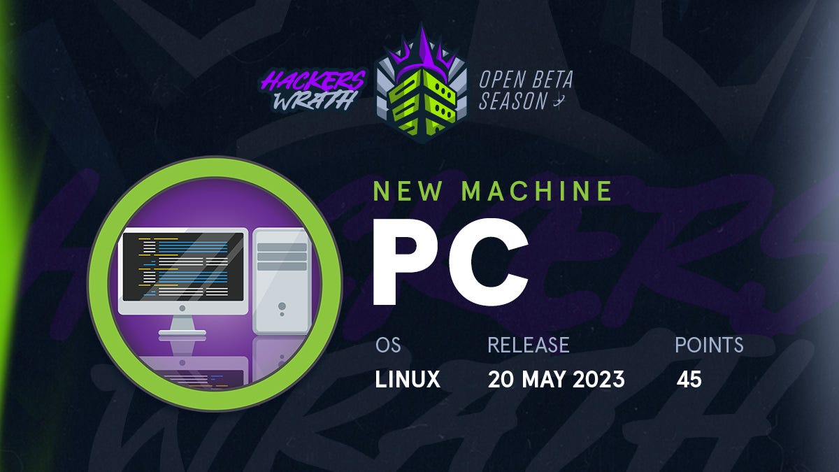 PC is an easy-level machine on the HTB platform. In order to access it, we need to perform an ...