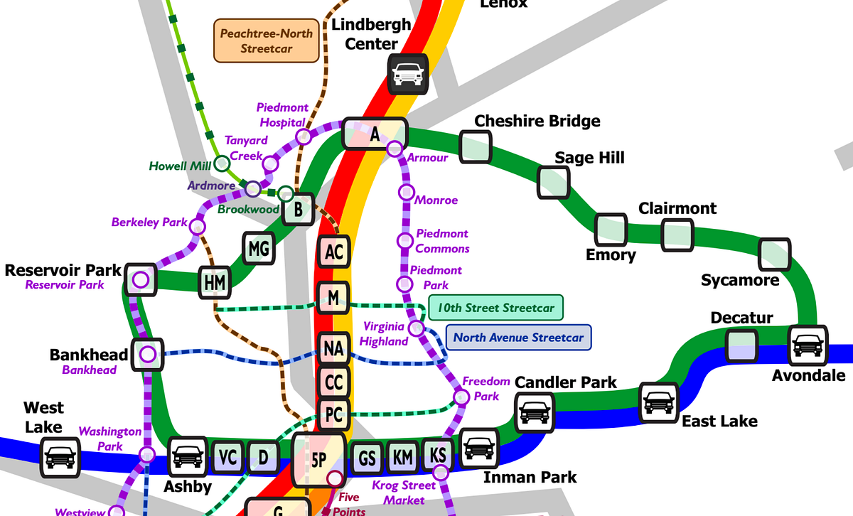 The Green Line Loop: Re-imagining MARTA Connectivity In-town