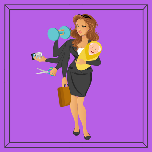 The Multitasking Mom - Medium