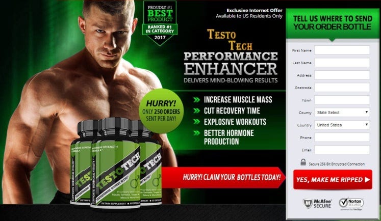 Testotech Muscle Reviews - Medium