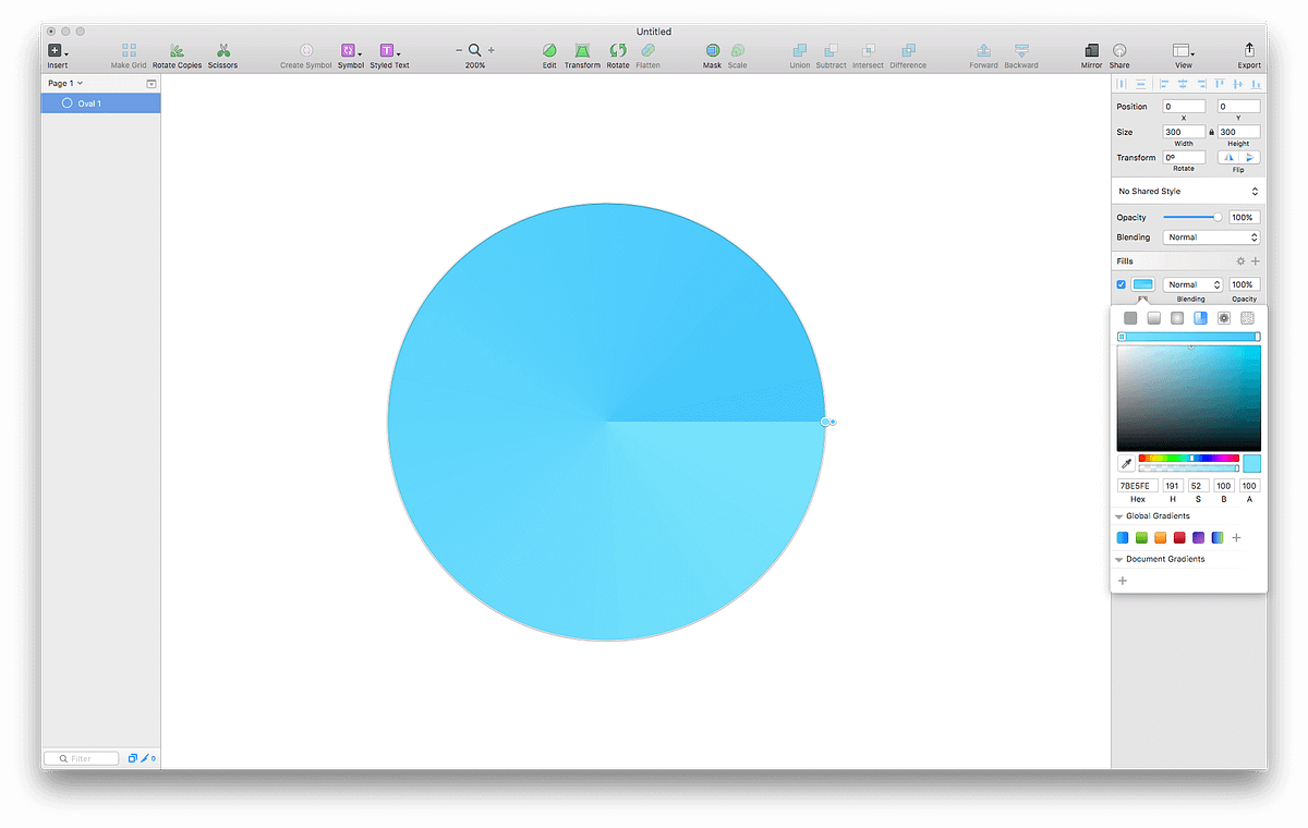 How to Create a Pie Chart in Sketch – Sketch Tricks – Medium
