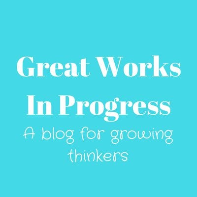 Great Works In Progress - Medium