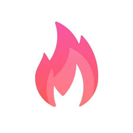 Flame Token - Medium