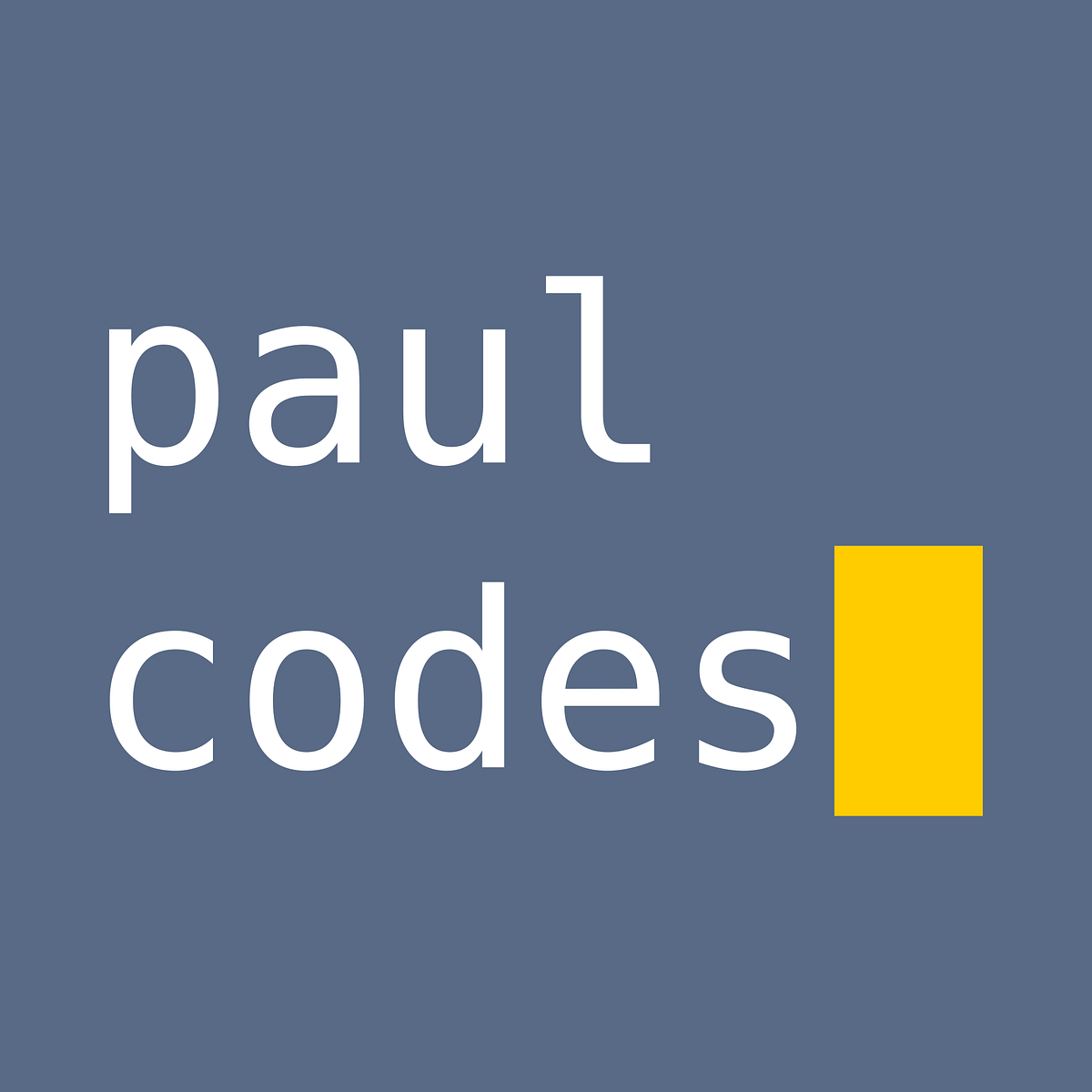 Paul Codes - Medium