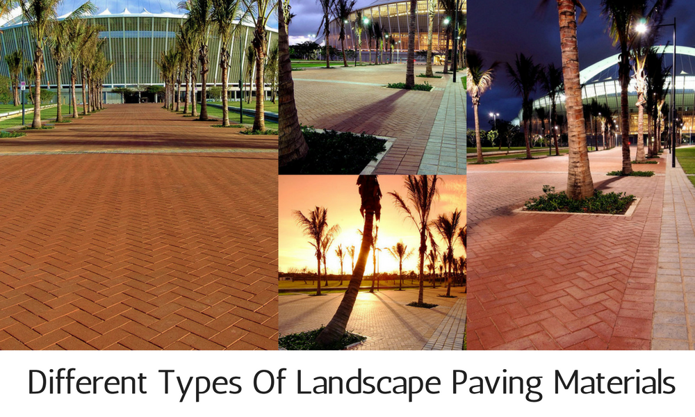 What Are The Different Types Of Landscape Paving Materials?