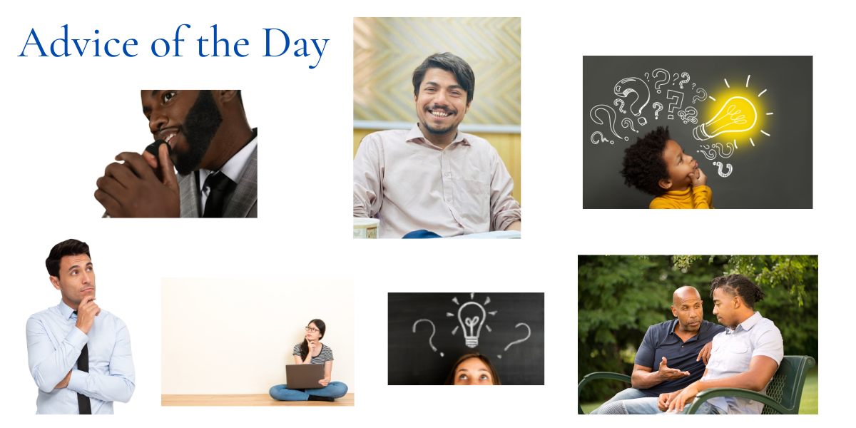 Advice of the day with Waseem – Medium