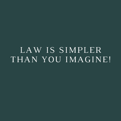 Law is simpler than you imagine! - Medium