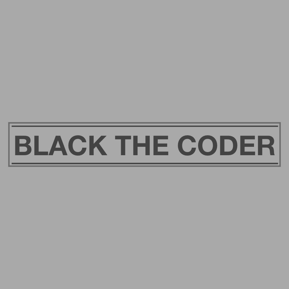 BLACK THE CODER - Medium