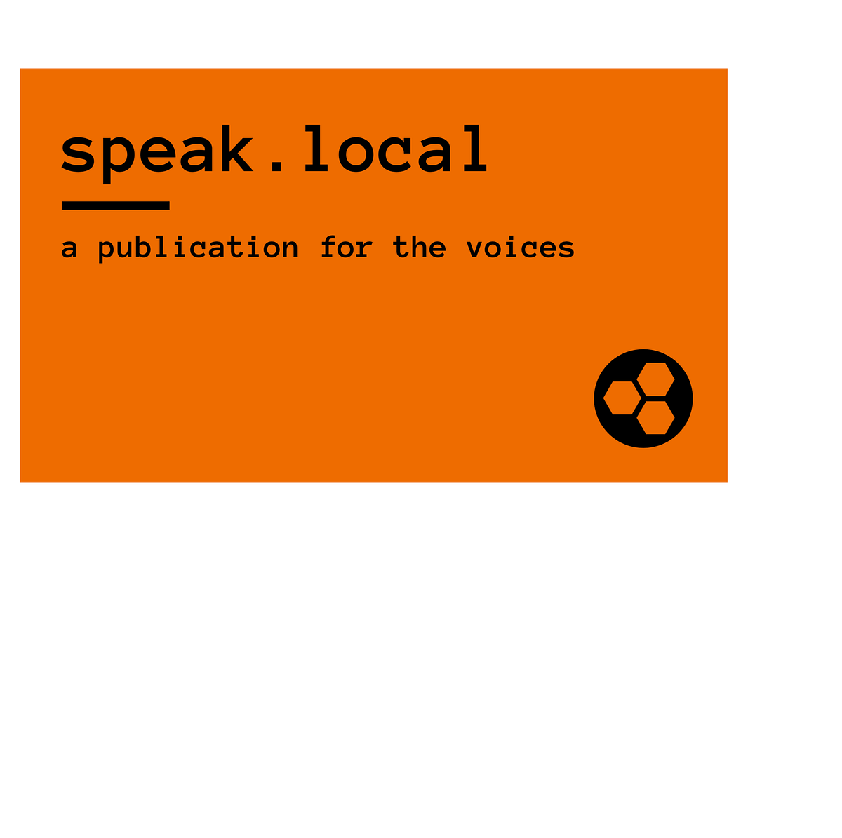 speak.local - Medium