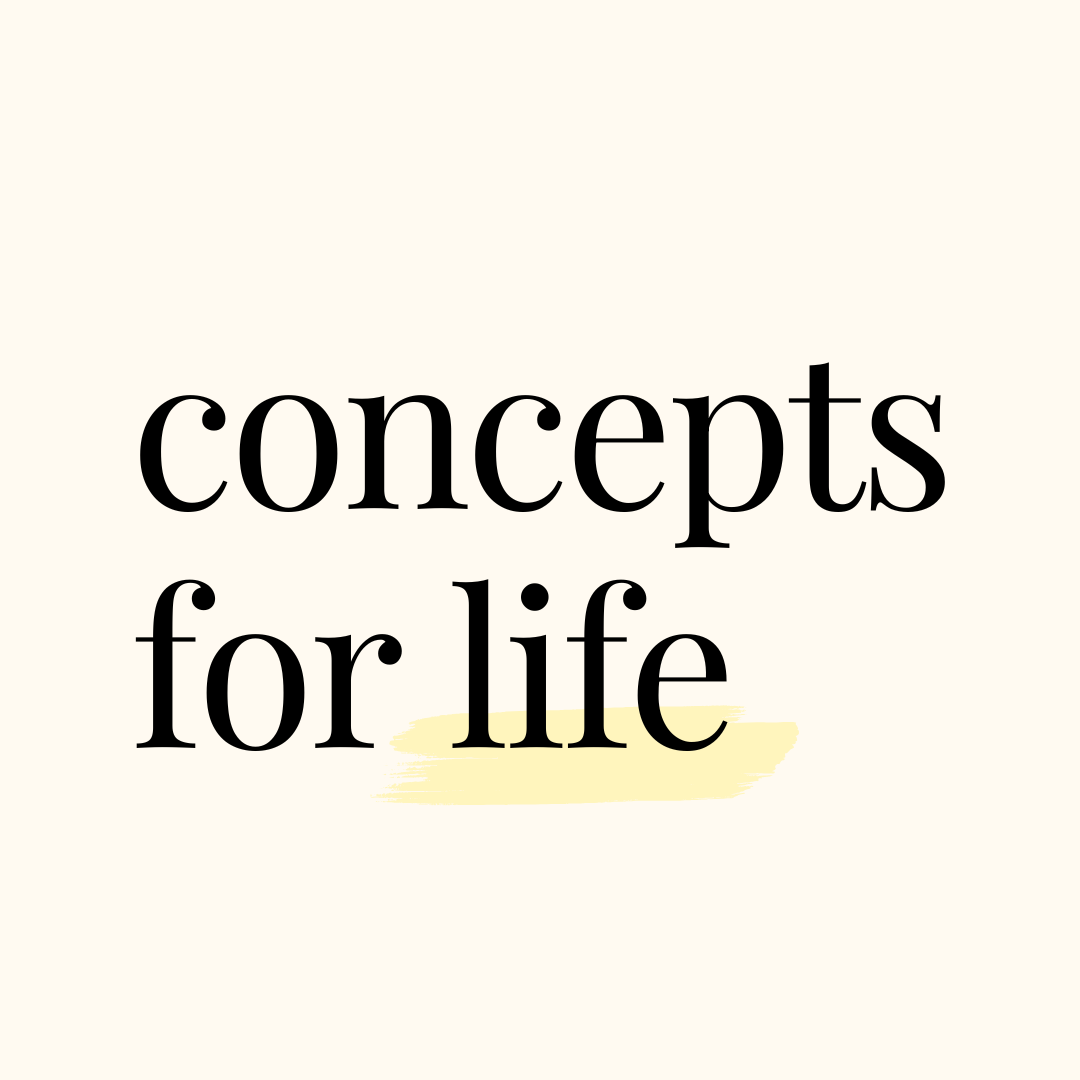 Concepts For Life Medium