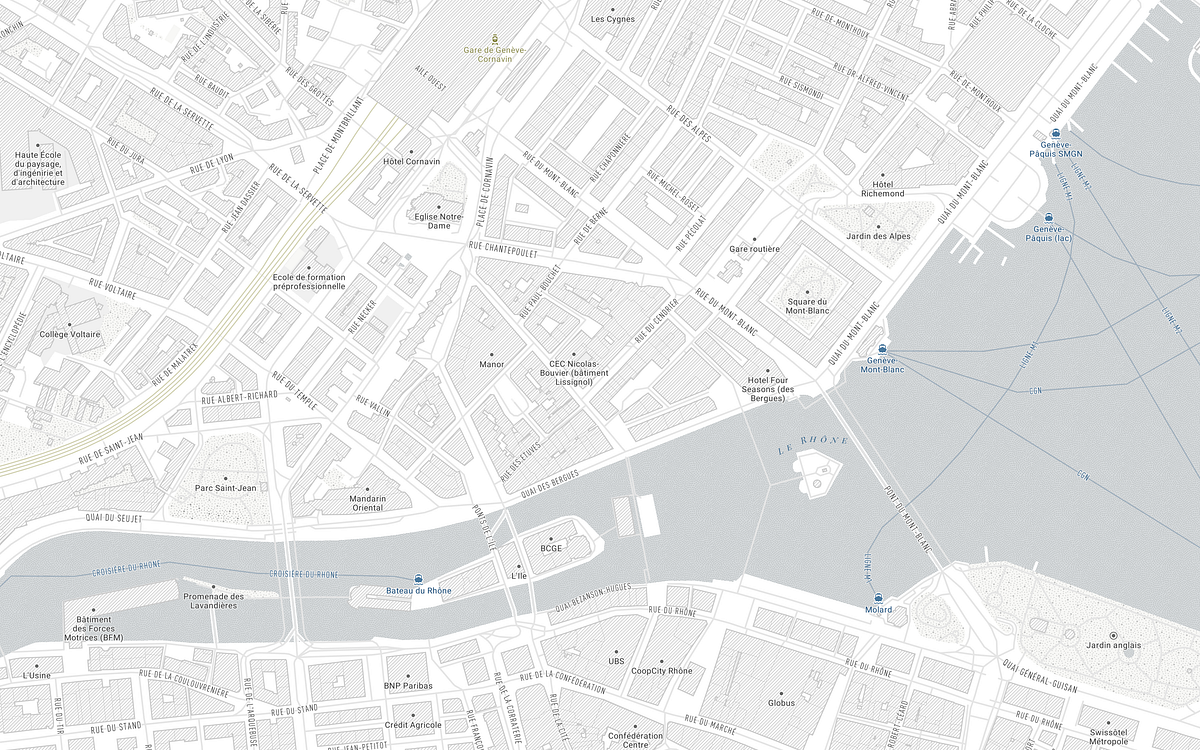 Minimo: data visualization map – Points of interest