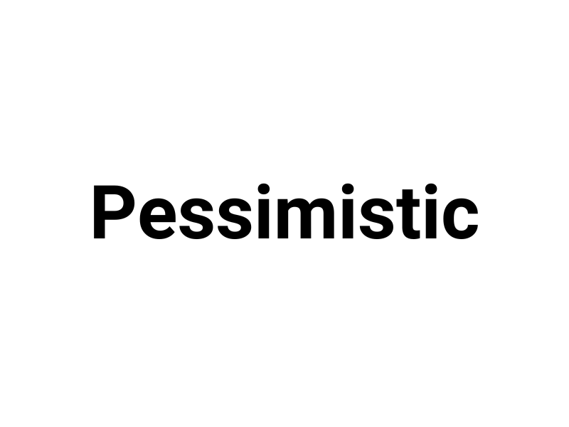 Pessimistic Security
