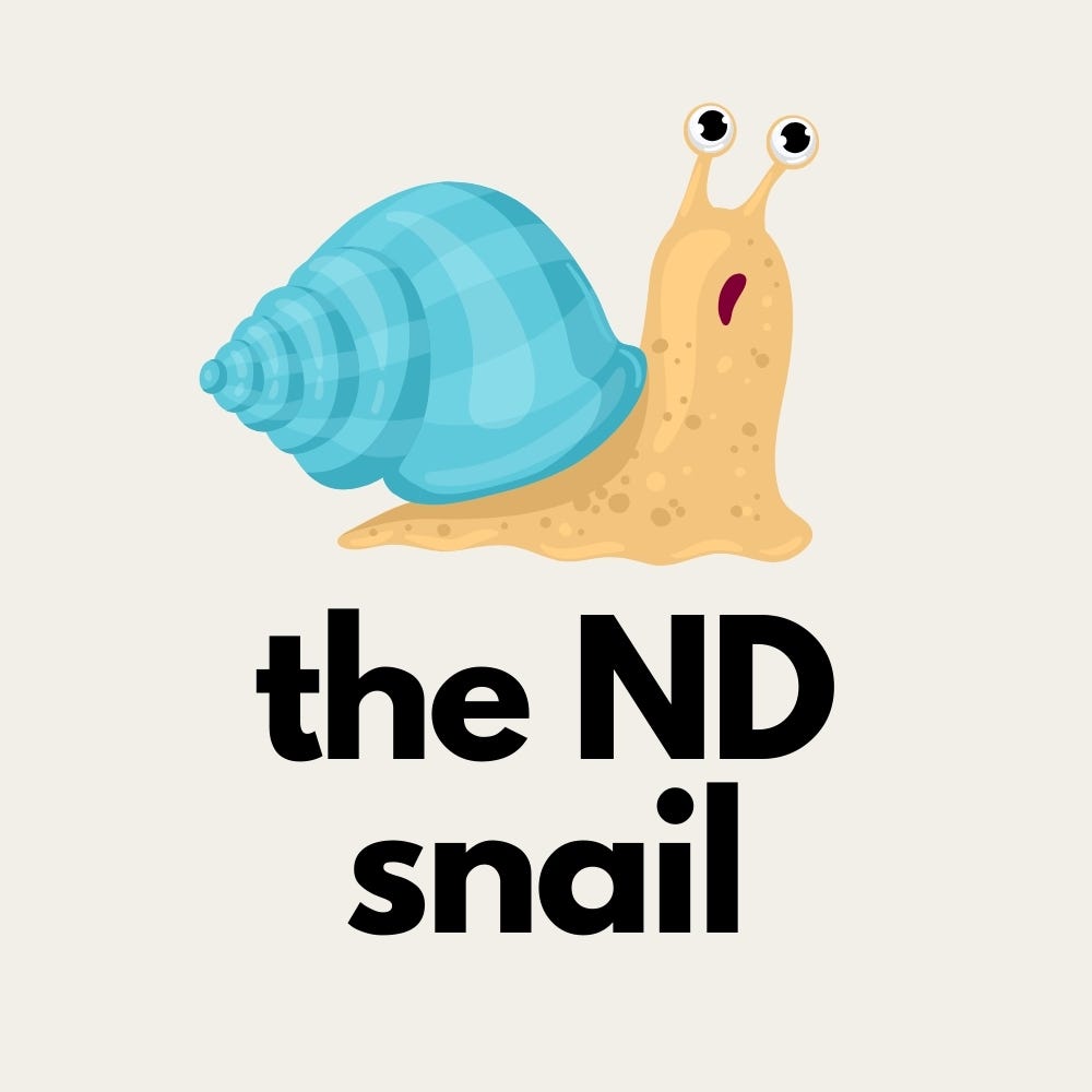 The Neurodivergent Snail - Medium