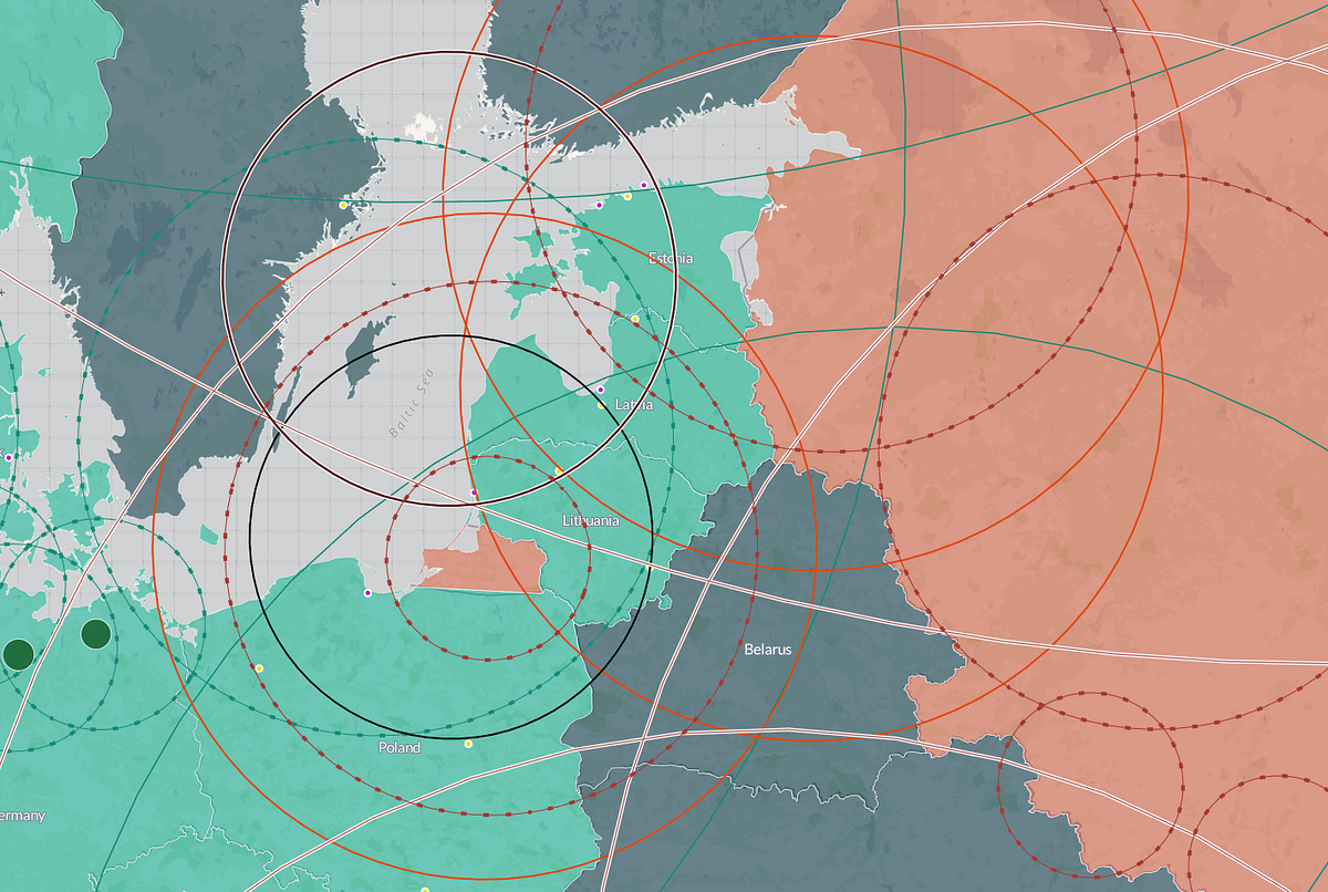 Interactive Missile Map Reveals How Messy a NATO-Russia War Would Be