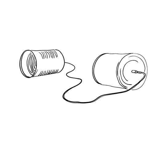 Tin Cans and String - Medium