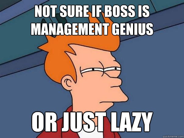 A Lazy boss is the best boss – AIESEC Bizerte – Medium