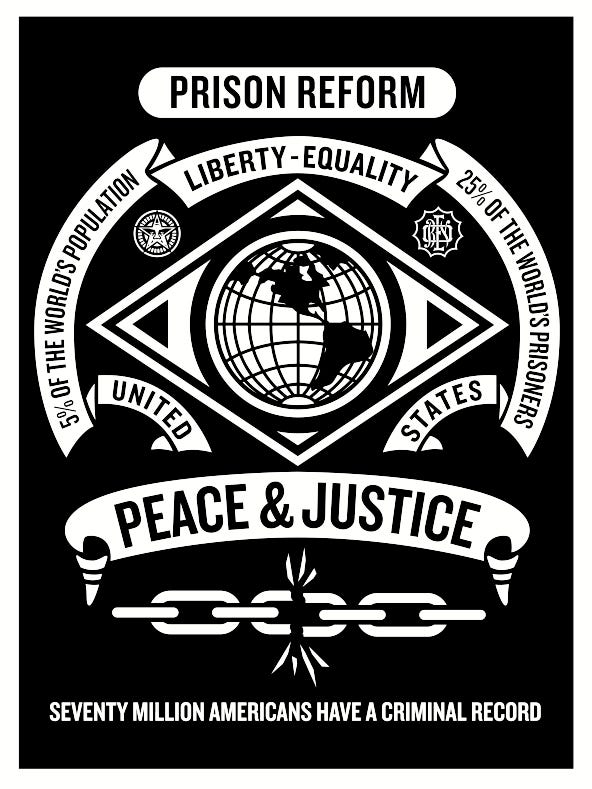 Shepard Fairey’s Prison Reform Graphics – Pete Brook – Medium
