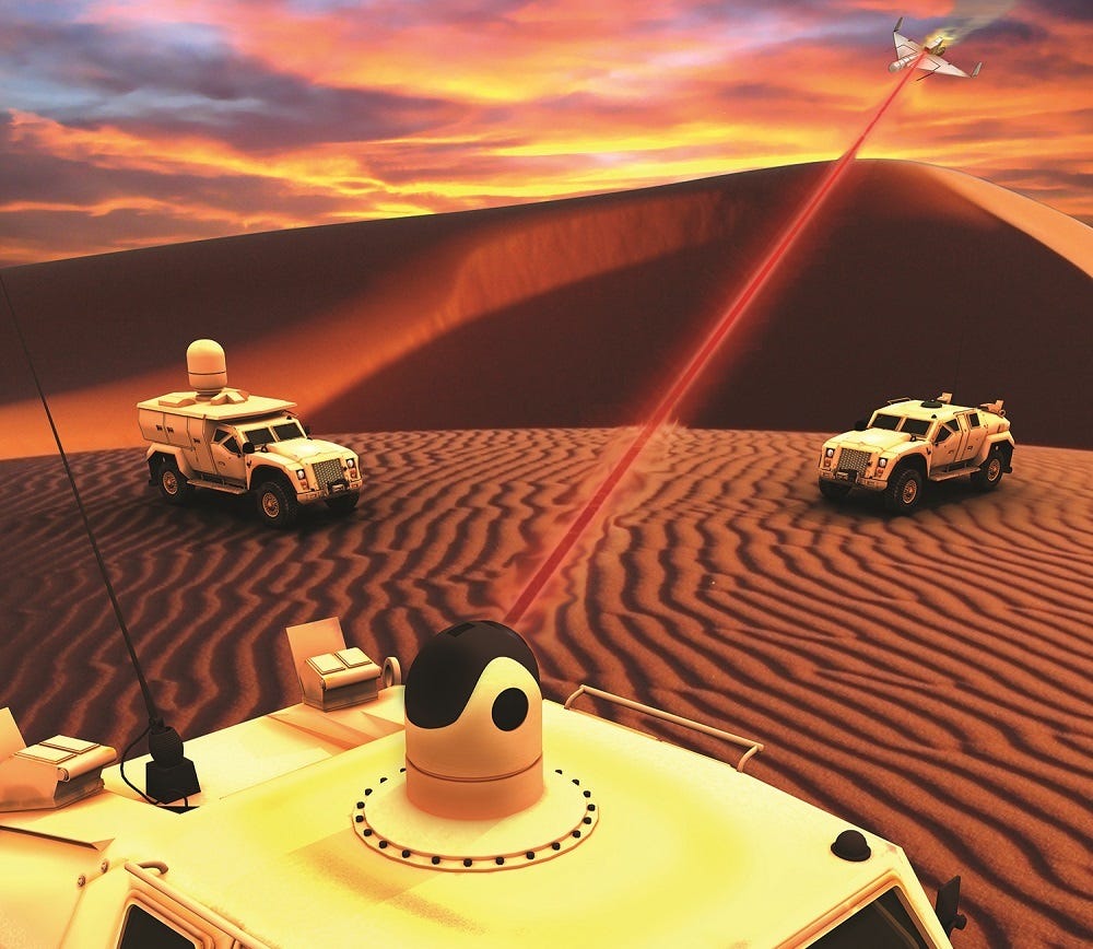 The U.S. Marines’ Next Anti-Aircraft Weapon Could Be a Laser