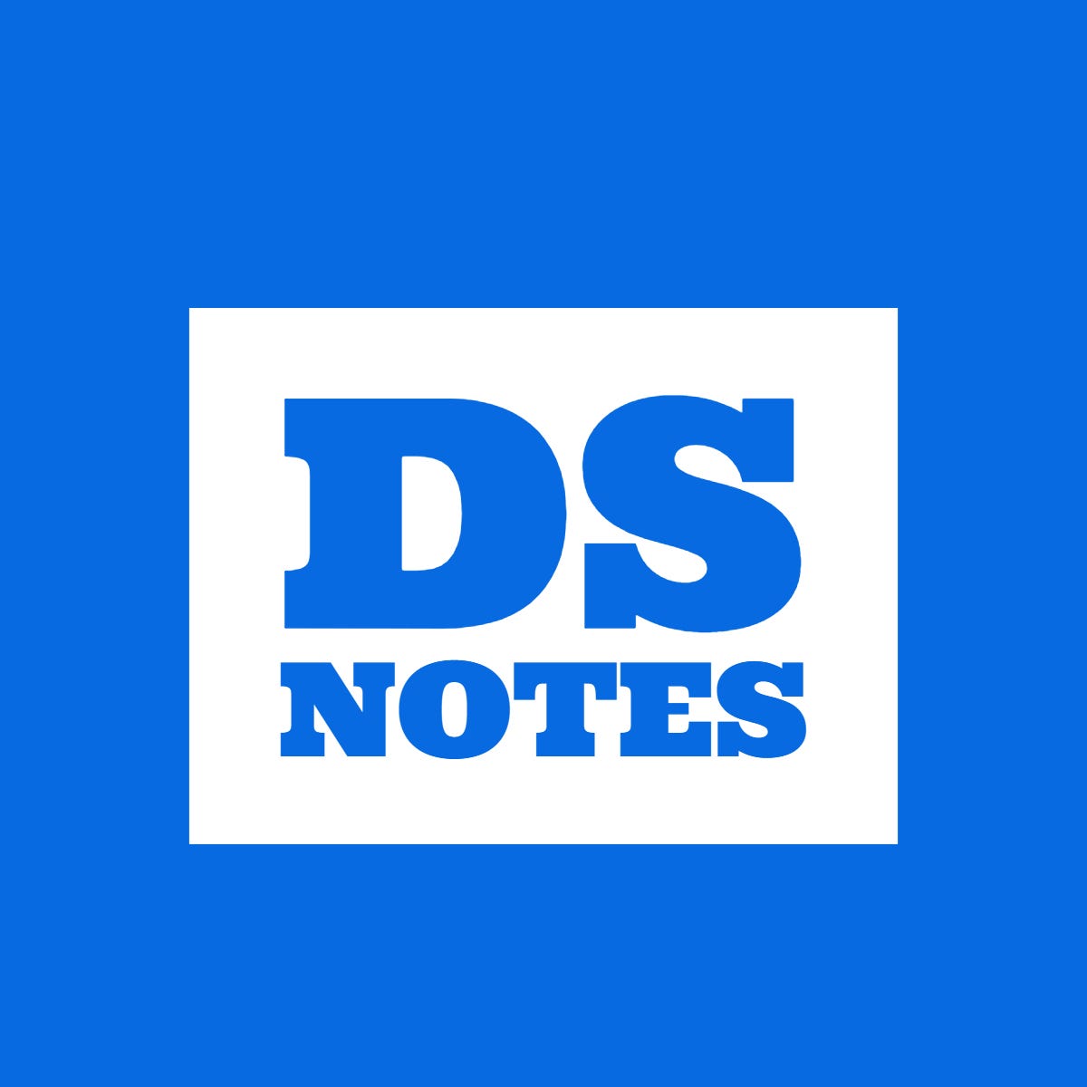 DS Notes - Medium