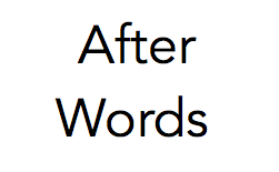 After Words - Medium