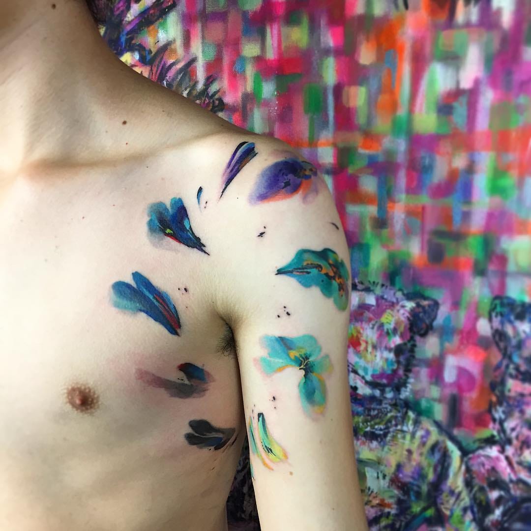 Abstract Tattoos – tattoos – Medium