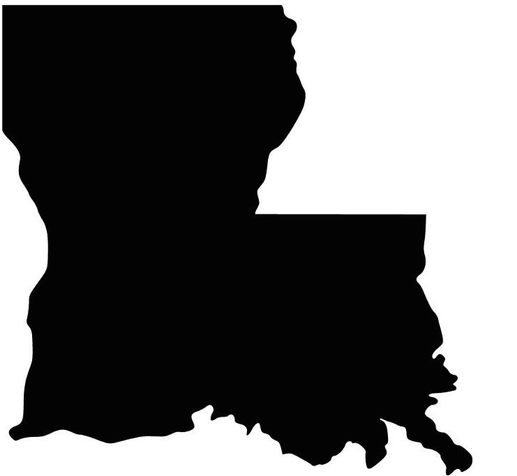 Louisiana The Boot Shaped State Isn t Shaped Like A Boot Anymore Louisiana The Boot Shaped State Isn t Shaped Like A Boot Anymore